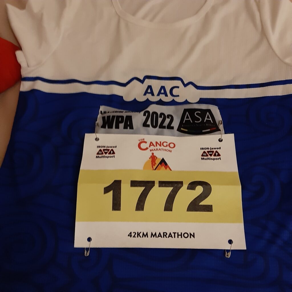 The Cango Marathon - She hikes... A lot!